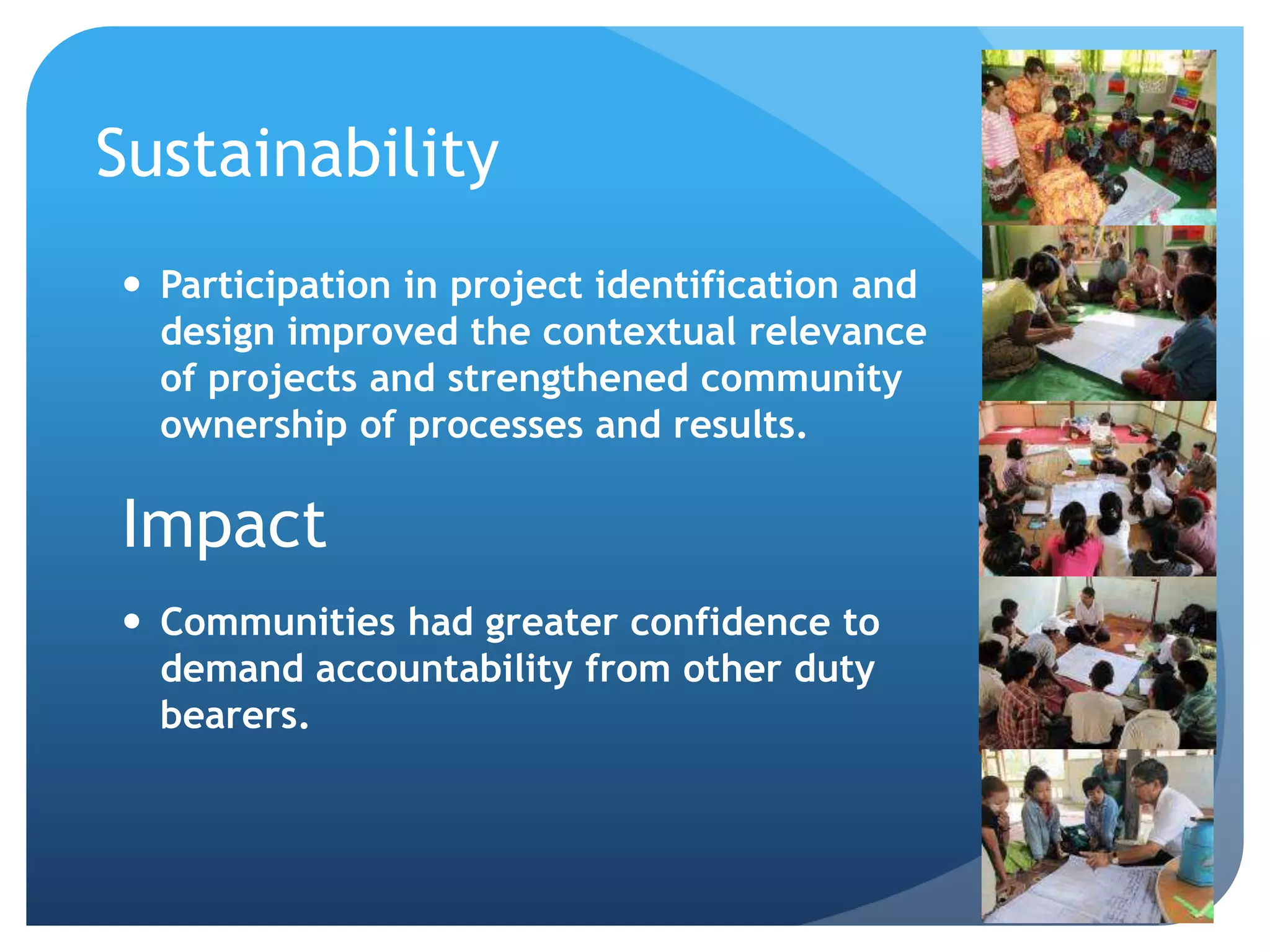 Improving impact - do accountability mechanisms deliver results | PPTX