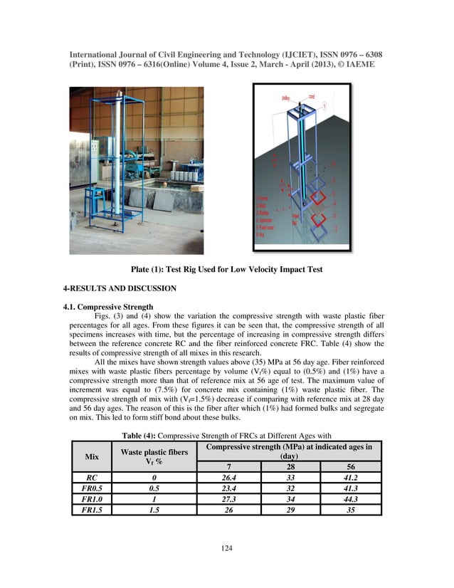 Improving impact and mechanical properties of gap graded concrete | PDF