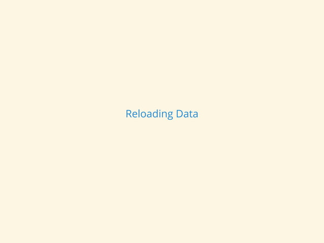 Improving Iteration Times Through The Reloading Of Code And Data Ppt