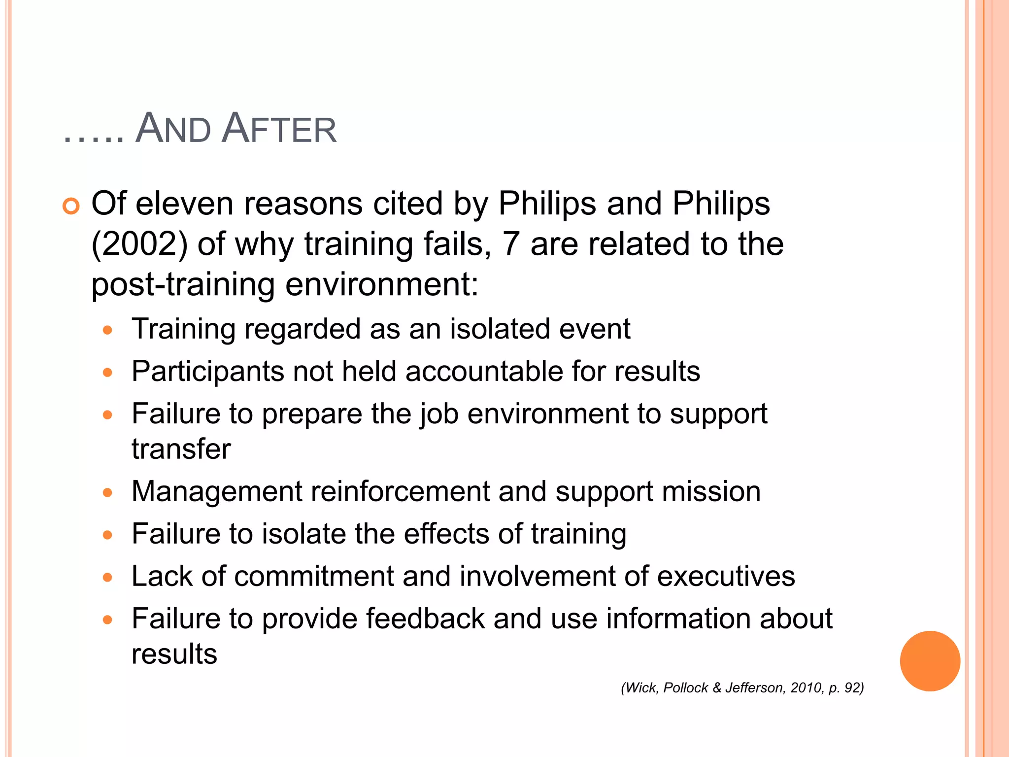 Improving learning transfer in the workplace | PPTX