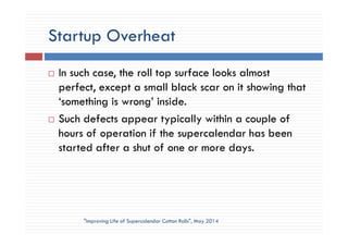 Improving life of supercalendar Cotton Rolls | PDF | Weather | Science
