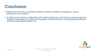 Improving Medical Coding Effeciency With AI.pdf | Healthcare Industry ...