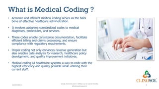 Improving Medical Coding Effeciency With AI.pdf | Healthcare Industry ...
