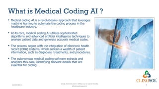 Improving Medical Coding Effeciency With AI.pdf | Healthcare Industry ...