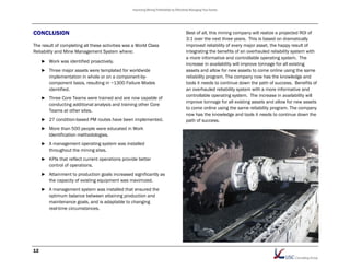 Make the Most of an Asset Reliability Program | PDF