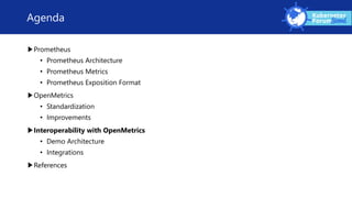 Improving monitoring systems Interoperability with OpenMetrics | PPT