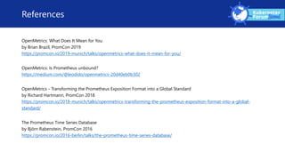 Improving monitoring systems Interoperability with OpenMetrics | PPT