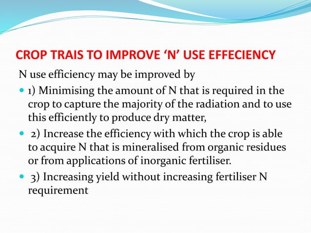 IMPROVING NITROGEN USE EFFICIENCY IN PLANTS hj.pptx