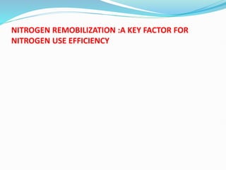 IMPROVING NITROGEN USE EFFICIENCY IN PLANTS hj.pptx