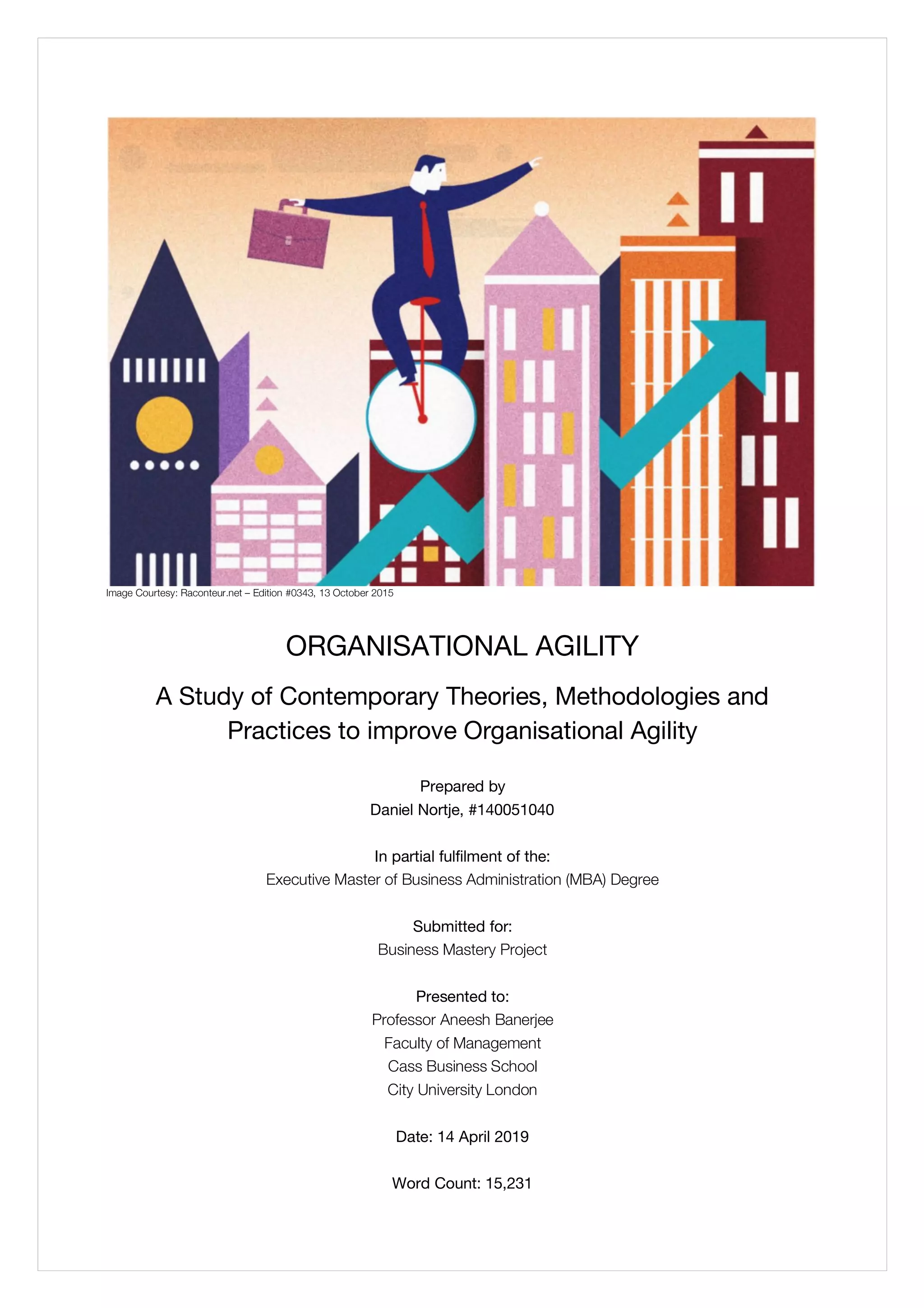 Improving Organisational Agility | PDF