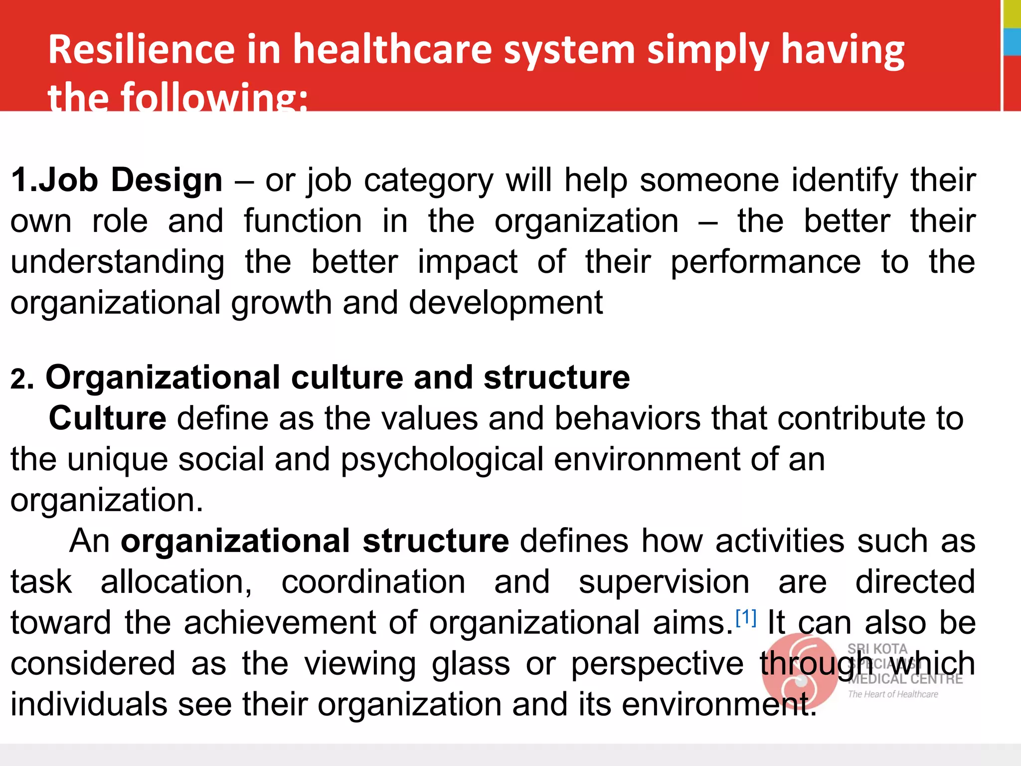 Improving organizational resilience | PPT