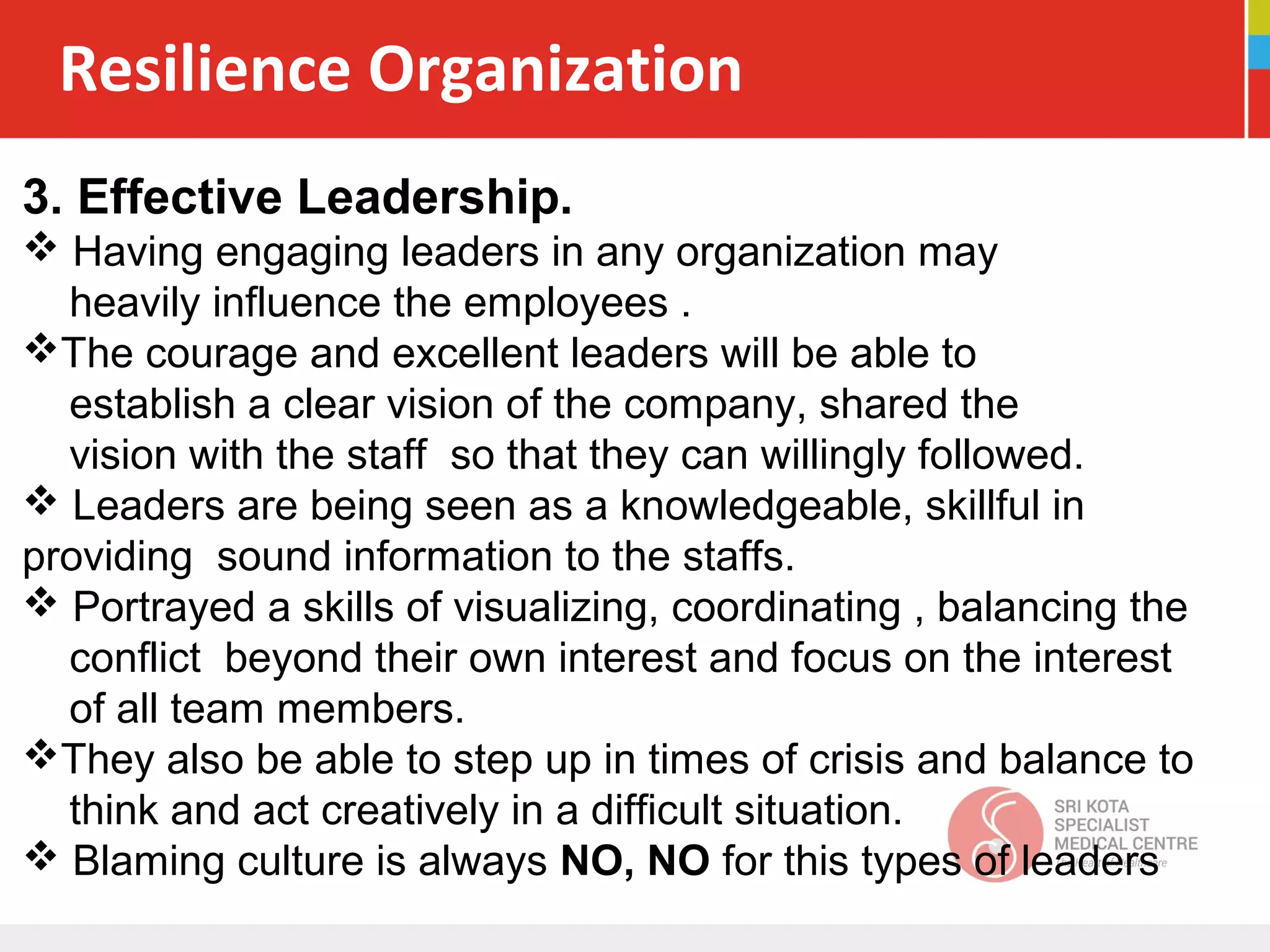 Improving organizational resilience | PPT
