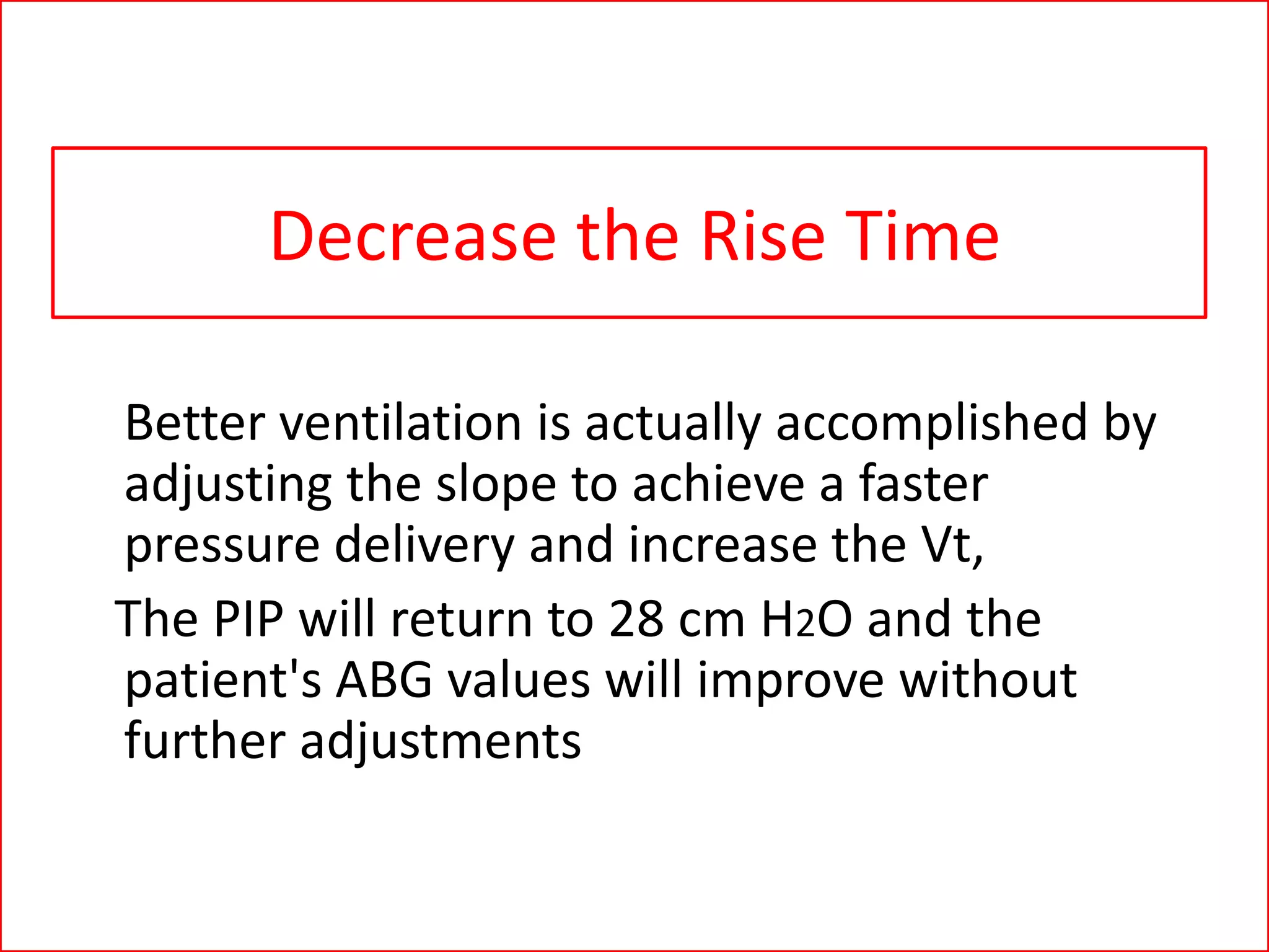 Improving oxygenation with conventional ventilator | PPSX