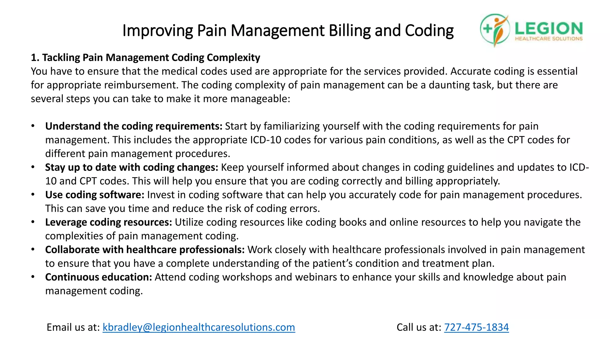 Improving Pain Management Billing and Coding.pptx