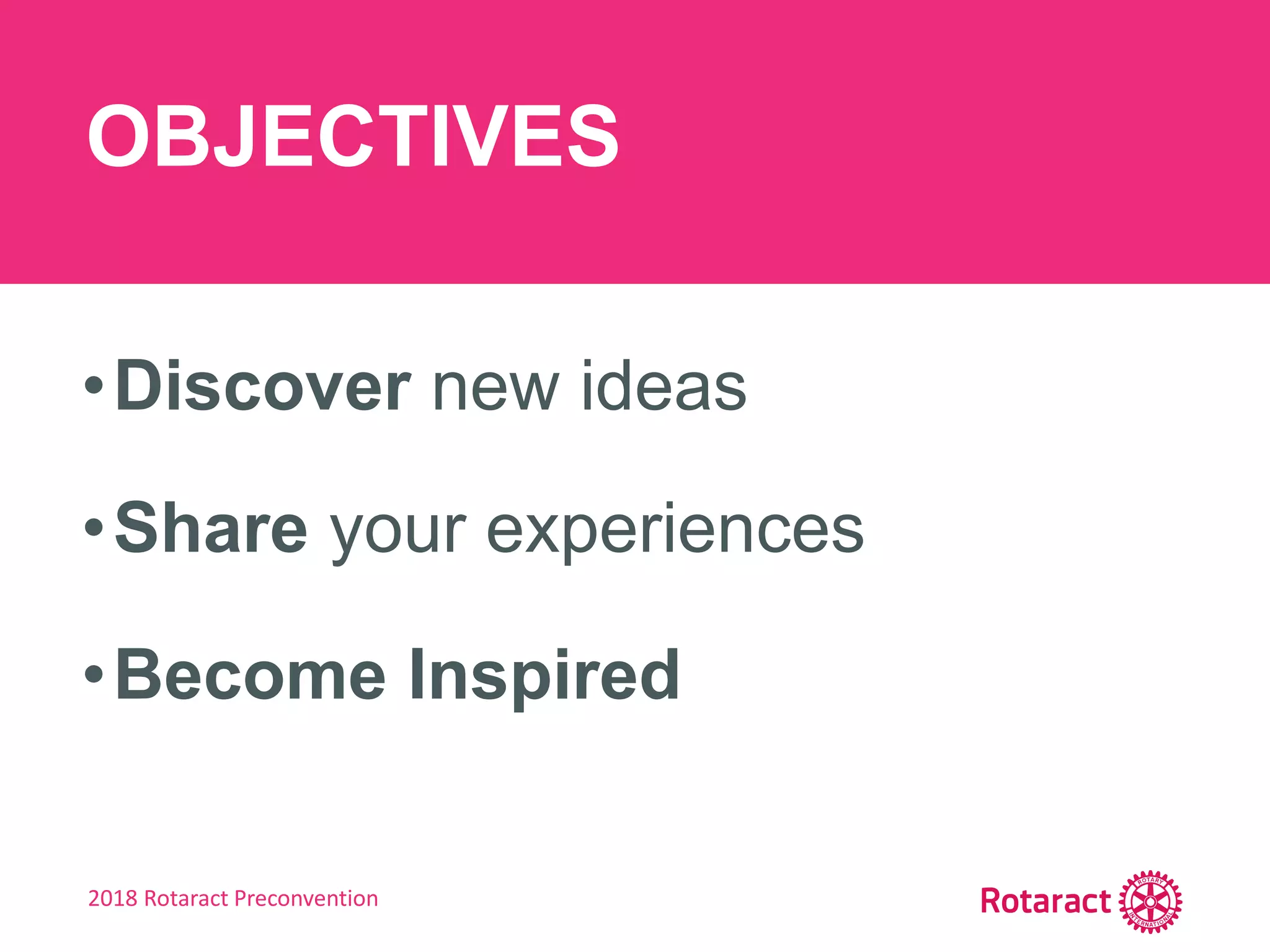 Improving Partnerships Between Rotaract and Rotary | PPTX