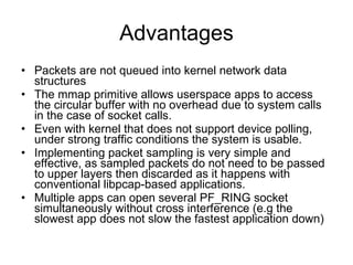 Improving Passive Packet Capture : Beyond Device Polling | PPT