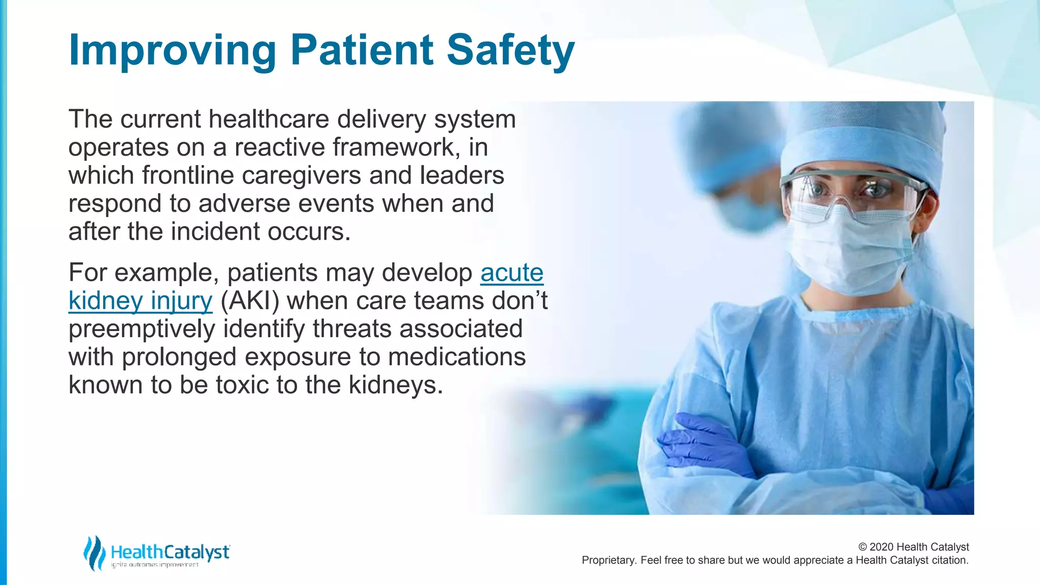 Improving Patient Safety: Lessons from a Military Operations Framework ...
