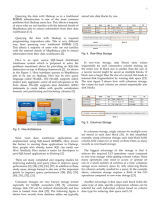 Improving performance of decision support queries in columnar cloud database systems [draft] | PDF