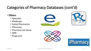 Improving pharmacy practice | PPTX