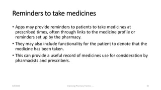 Improving pharmacy practice | PPTX