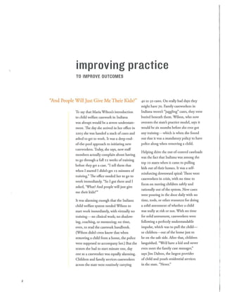 Improving practice to improve outcomes | PDF