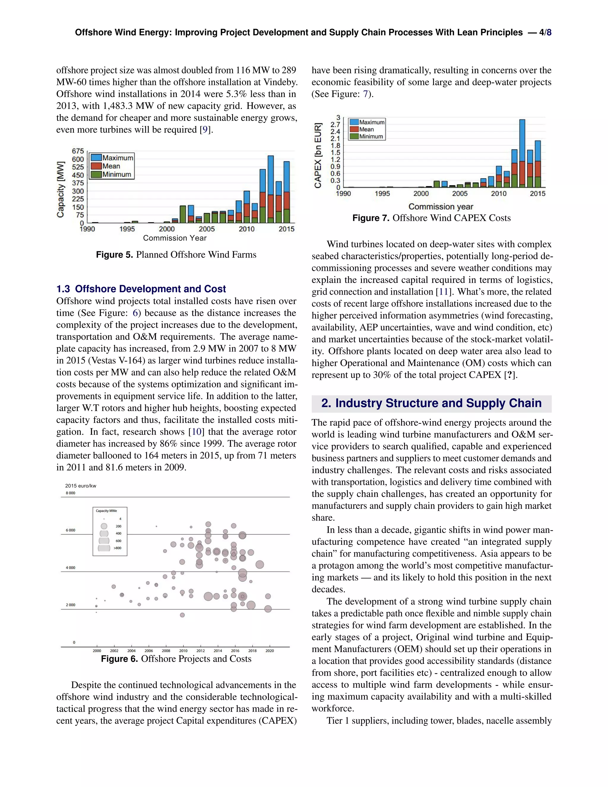 Offshore Wind Energy: Improving Project Development and Supply Chain ...