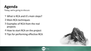 ОКСАНА ГОРОЩУК «Improving Quality Through Root Cause Analysis» | PPT