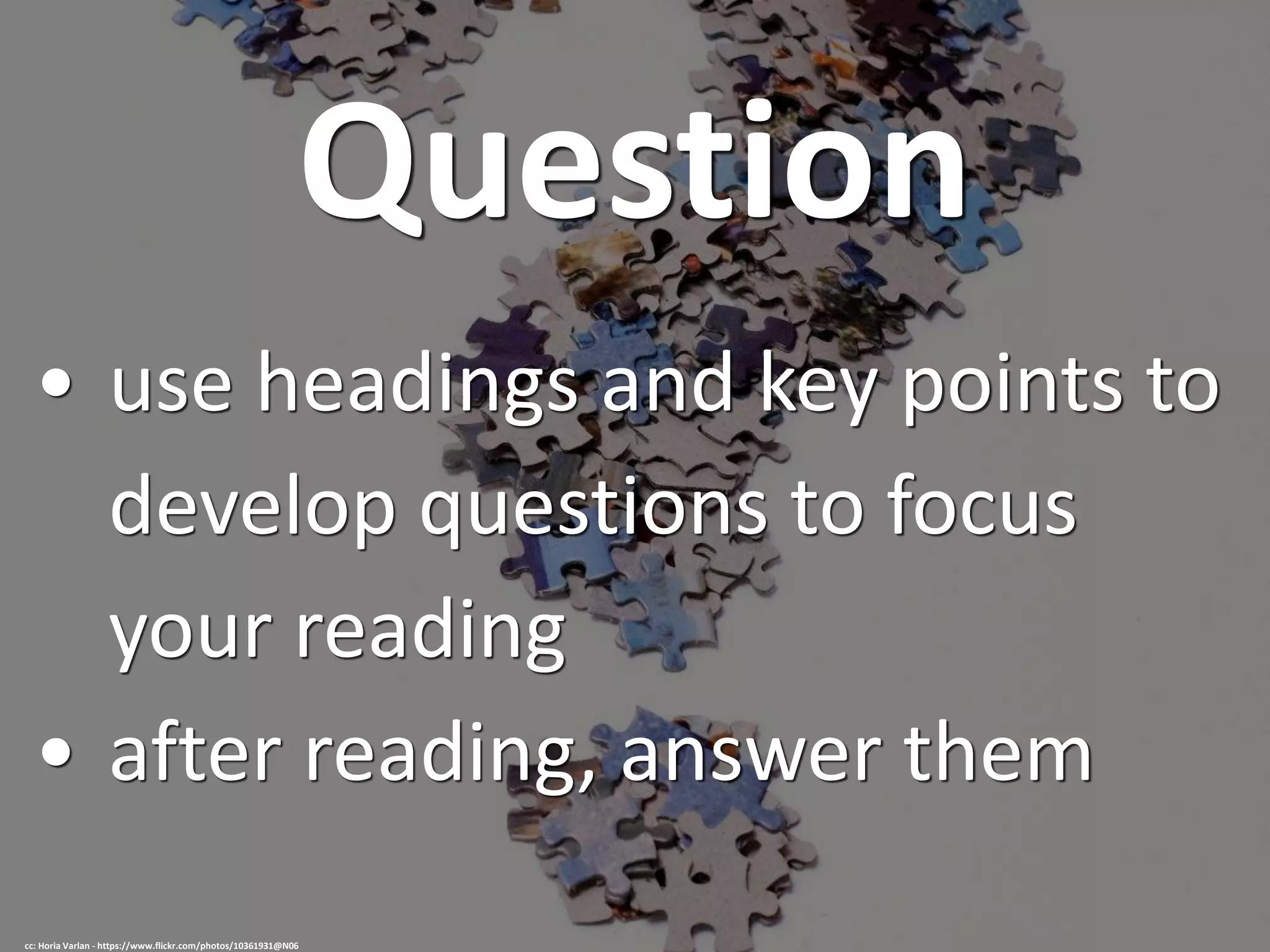 Improving reading comprehension | PPTX