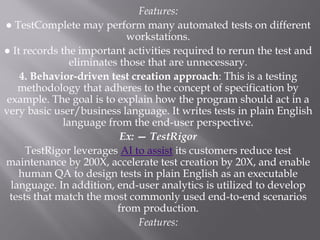 Improving ROI with Scriptless Test Automation | PDF | Web Development ...