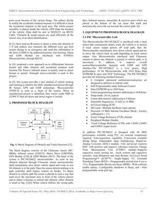 Improving safety with obstacle detection and track following car using sensor, gps and gsm | PDF