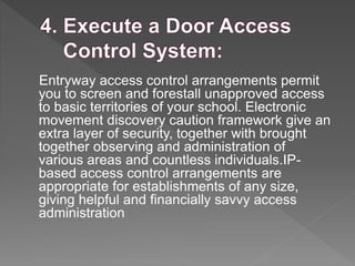 Improving school security for our safety generation | PPT