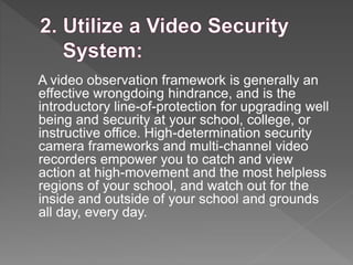 Update your school security for our safety generation | PPTX
