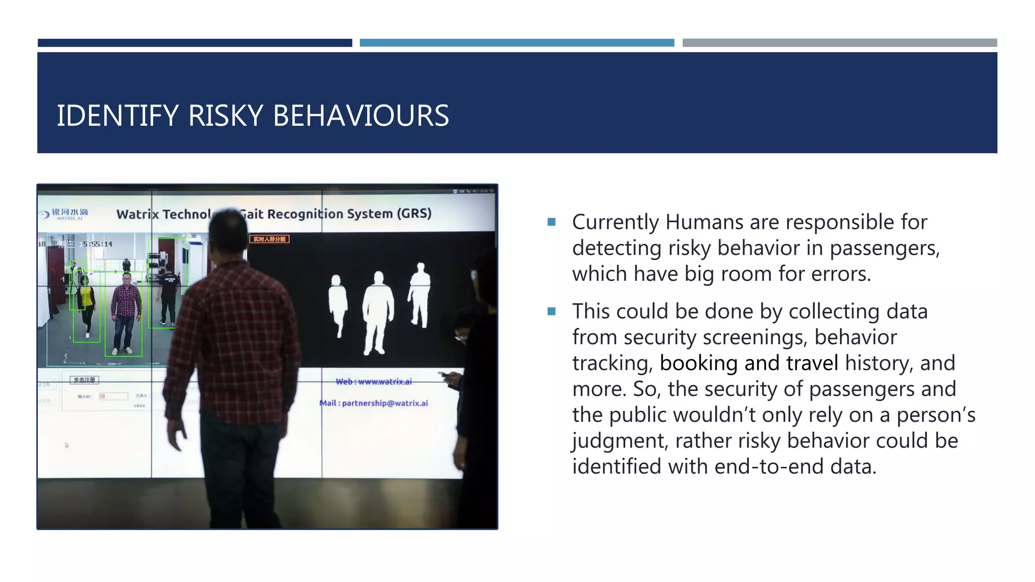 Improving security at airports using AI | PPTX