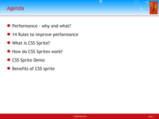 Improving Site Performace Using Css Sprite | PPT