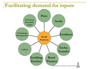 Improving small farm access to modern inputs and financial services | PPT