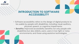 Improving Software Accessibility Best Practices and Solutions.pptx