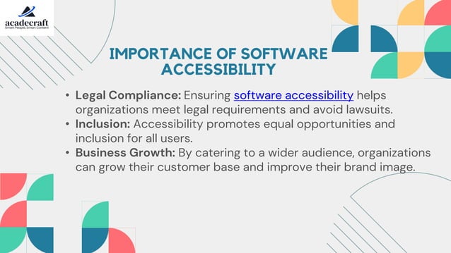 Improving Software Accessibility Best Practices and Solutions.pptx