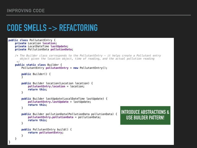 Refactoring & Restructuring - Improving the Code and Structure of ...