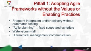 Improving software development at scale - promise and pitfalls #llkd14 | PPT