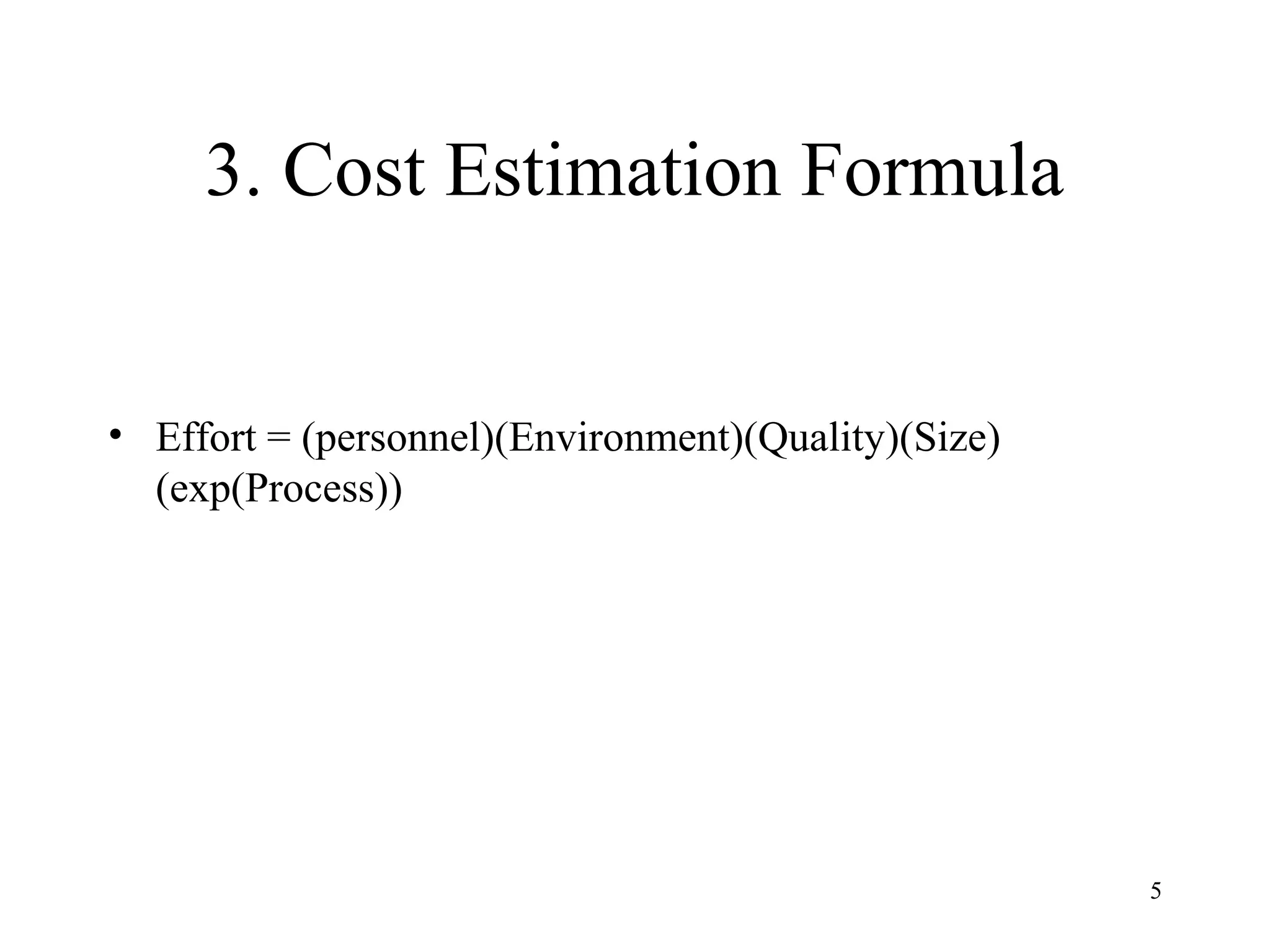 Improving software economics | PPT