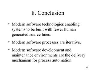 Improving software economics | PPT