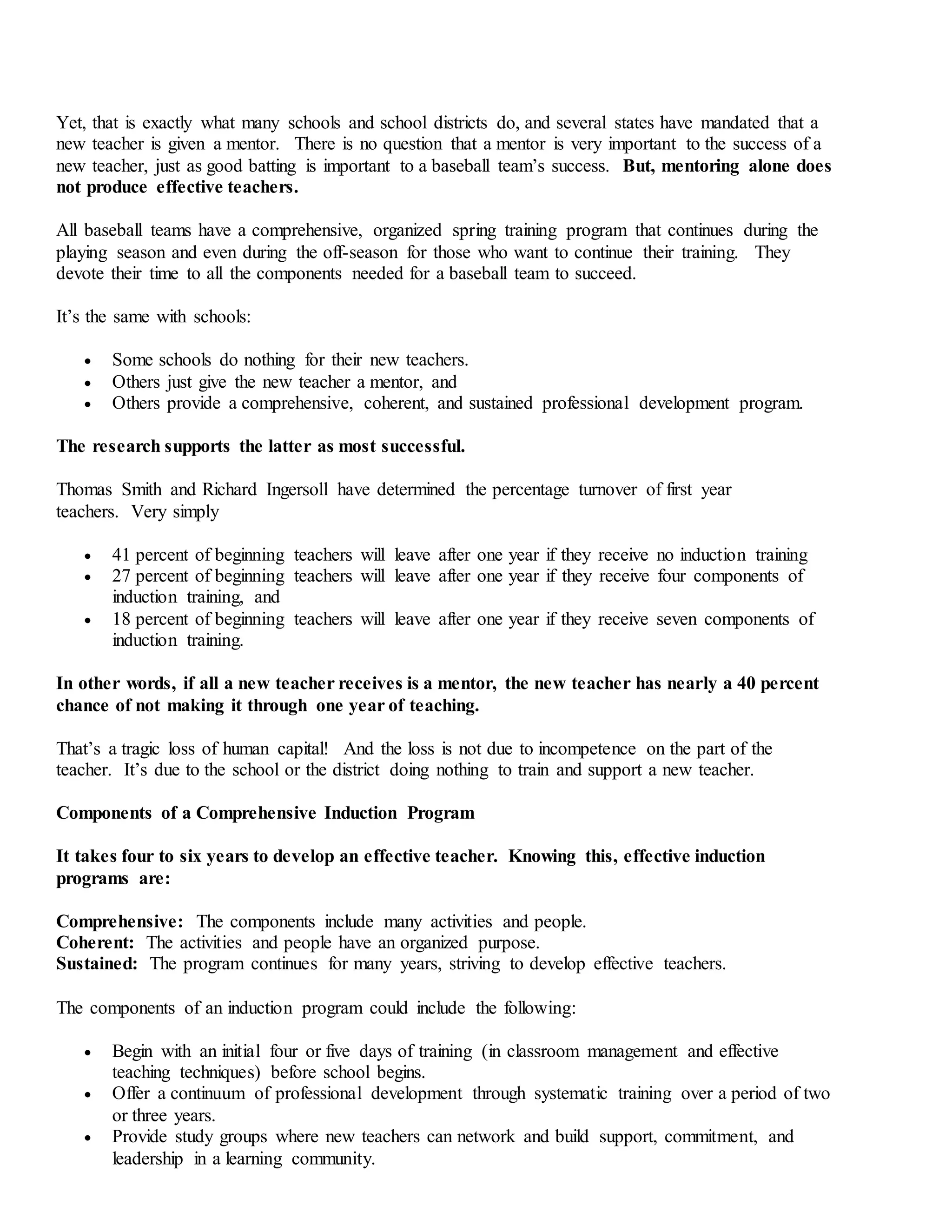 Improving student achievement is very simple Part 1 | PDF