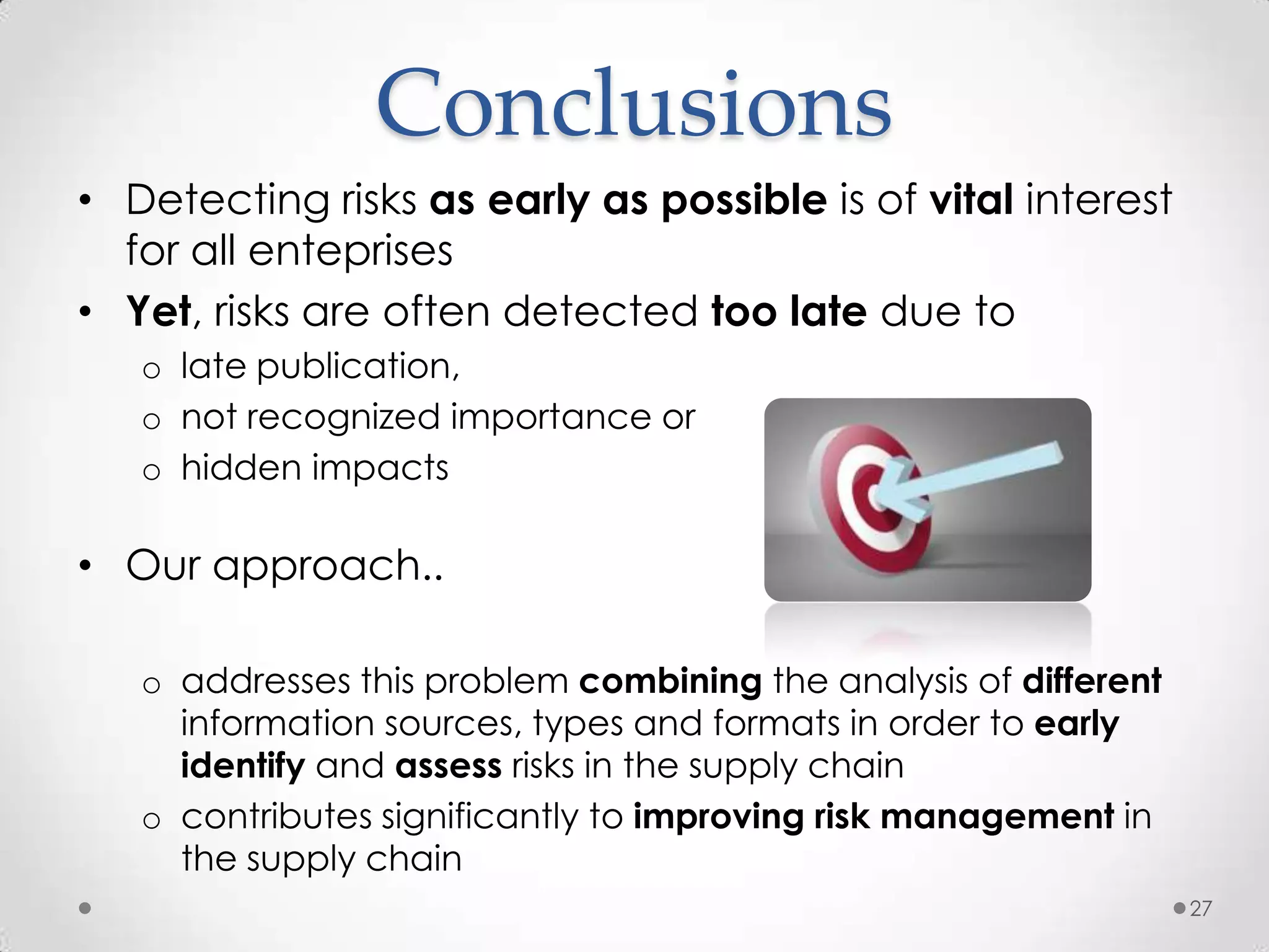 Improving Supply Chain-Management based on Semantically Enriched Risk ...