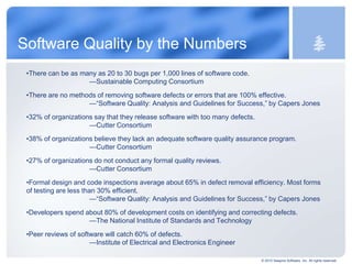 Improving the Development Lifecycle with a Quality-Centric Approach | PPT