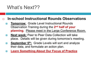 Improving the instructional core | PPTX