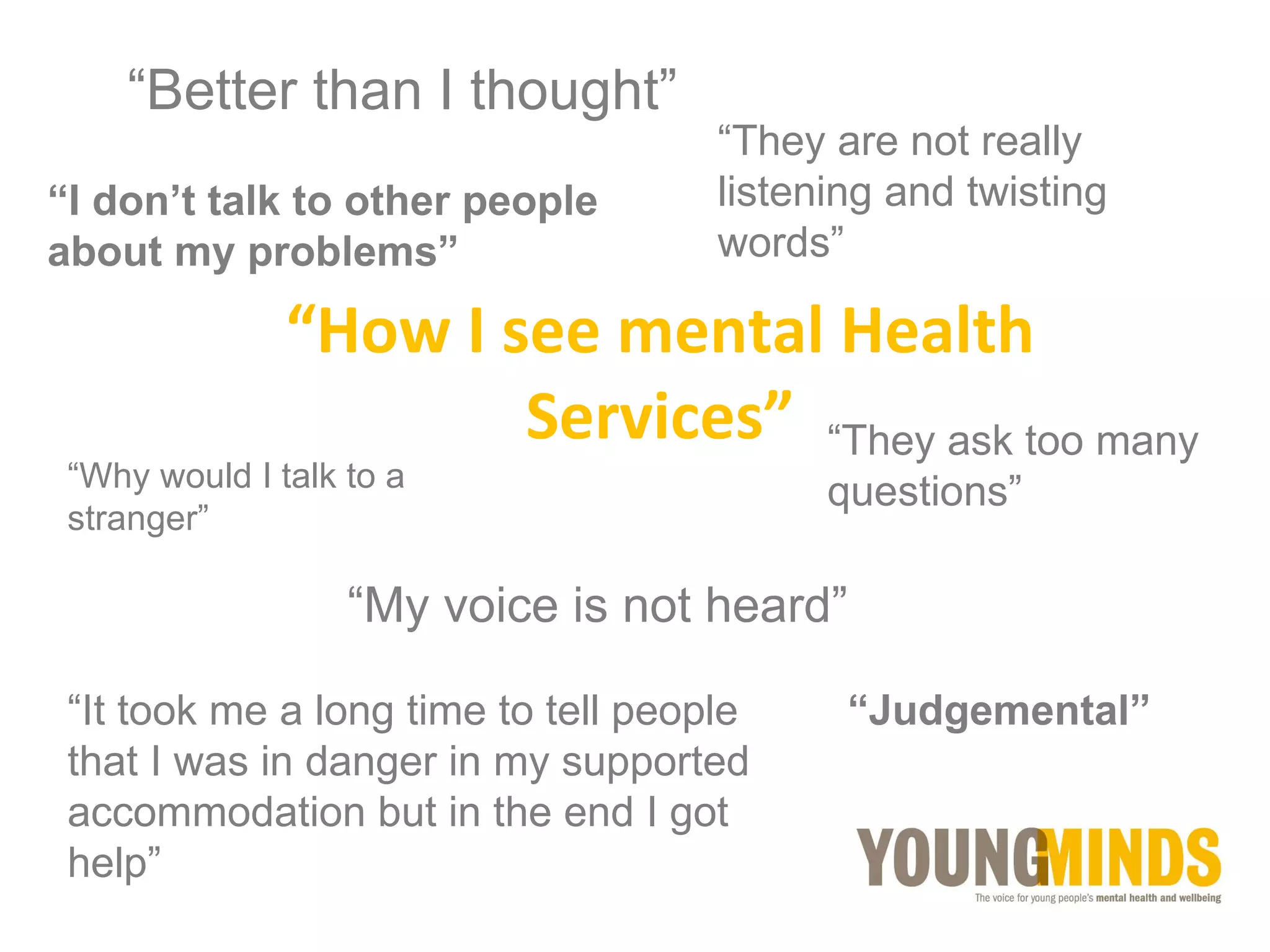 Improving the mental health of looked after Young People | PPT