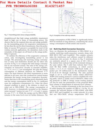 Improving the network lifetime of mane ts through cooperative mac ...