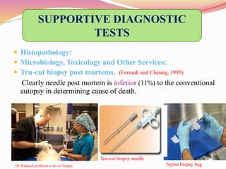 ENHANCING THE EFFICIENCY OF POST MORTEM DIAGNOSIS BY IMPROVING THE POST ...