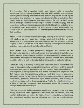 Improving The Professional Knowledge And Skills Of Teachers | PDF