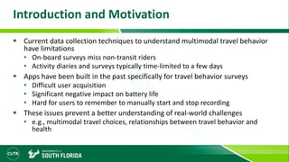 Improving the quality and cost effectiveness of multimodal travel ...